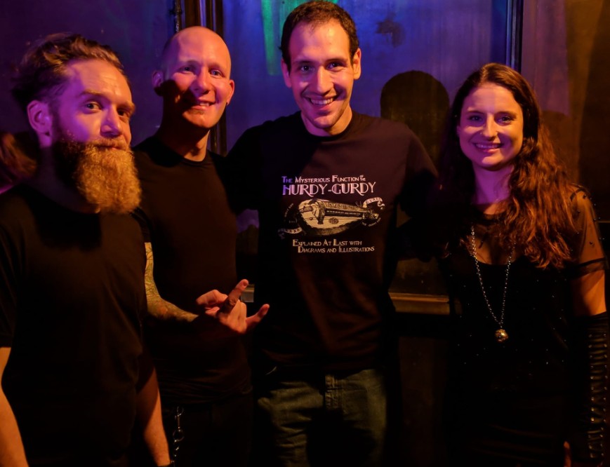 Conversation with Hurdy Gurdy Player Anna Murphy & Drummer Merlin ...