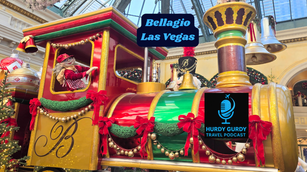 Christmas Train Display - Bellagio Las Vegas 2025 - Hurdy Gurdy Travel ...